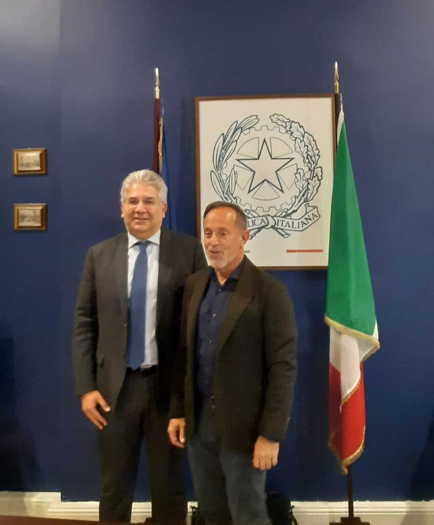 Visita in Ambasciata dell’assessore Giancarlo Righini – Ambasciata d ...